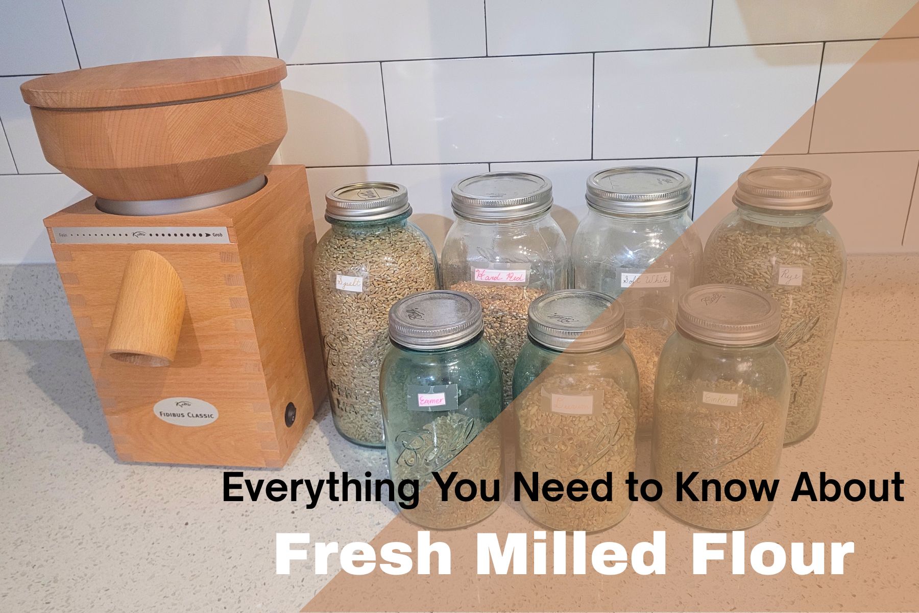 Fresh Milled Flour Basics You Need to Know - Truly Confident Home