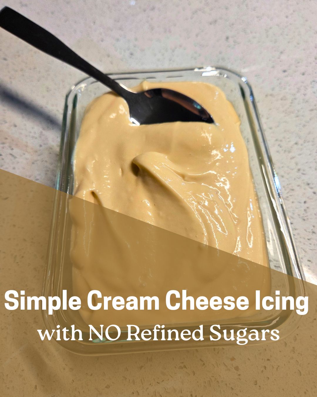 Simple Cream Cheese Icing with NO Refined Sugars - Truly Confident Home